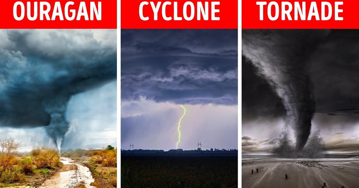 Ouragan, Tornade, Cyclone — Quelle est la Différence ? / Sympa