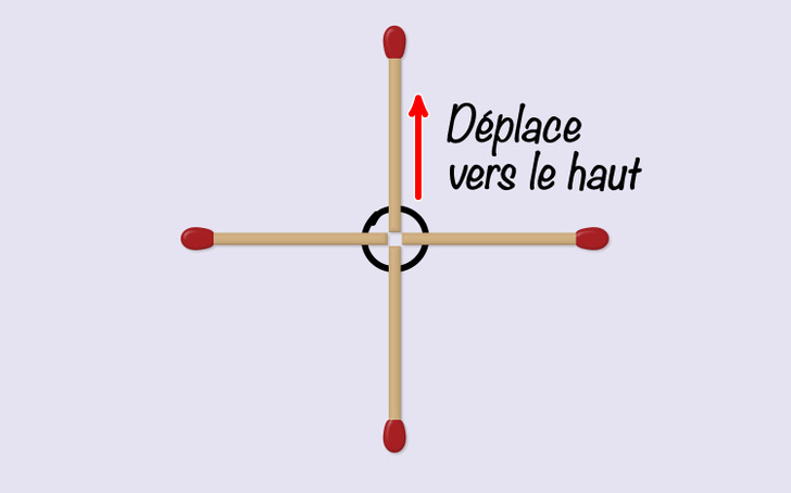Casse-têtes astucieux avec des allumettes pour stimuler ton cerveau ...