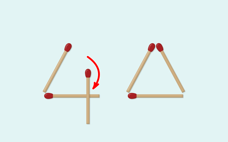 Casse-têtes astucieux avec des allumettes pour stimuler ton cerveau ...